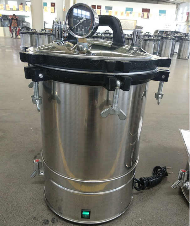 18L 24L 30L Capacity Portable High-Pressure Steam Autoclave Sterilizer ...