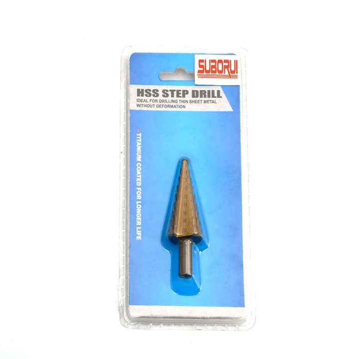 SUBORUI 4-12mm 4-20mm 4-32mm 4-38mm Metric Unibit Hex Shank HSS 4241 6542 Hard Metal Step Drill ...
