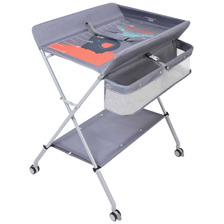 Manual Driven Baby Change Table Bath for 0-12 Months Essential Nursery ...