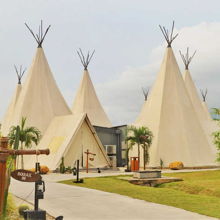 Safari Tent Waterproof - Luxury Glamping Teepee for Sale