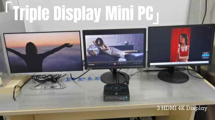 Yanling N3322 Mini PC - Fanless, Quad Core, DDR5 Power