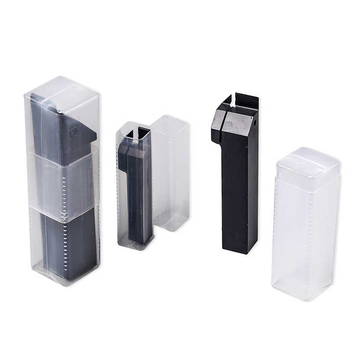 Transparent Plastic Tool Box for CNC End Mill & Drill Bits - OEM