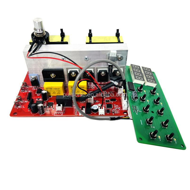 Digital Ultrasonic PCB Board 400W Ultrasonic Main Board 28KHz 33KHz ...