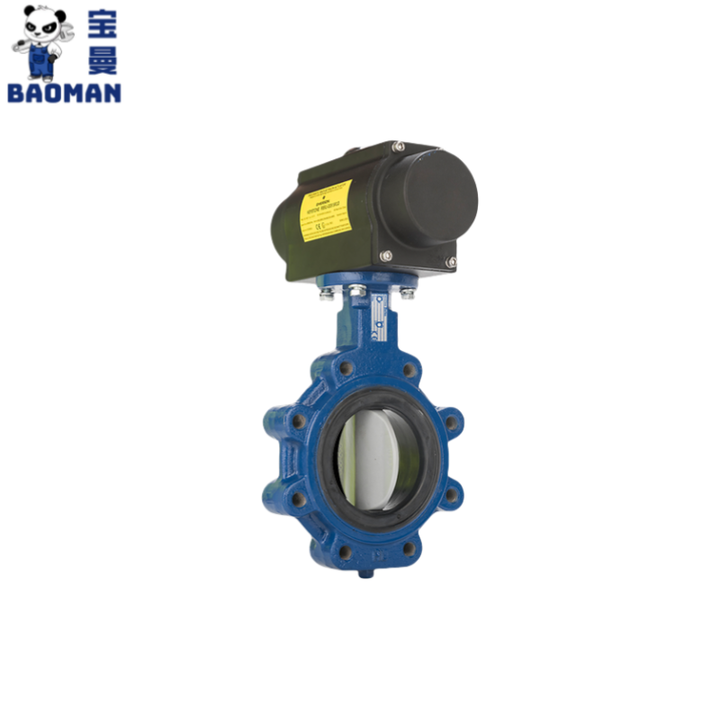 Keystone CompoSeal Resilient Seated Butterfly Valve with Manual ...