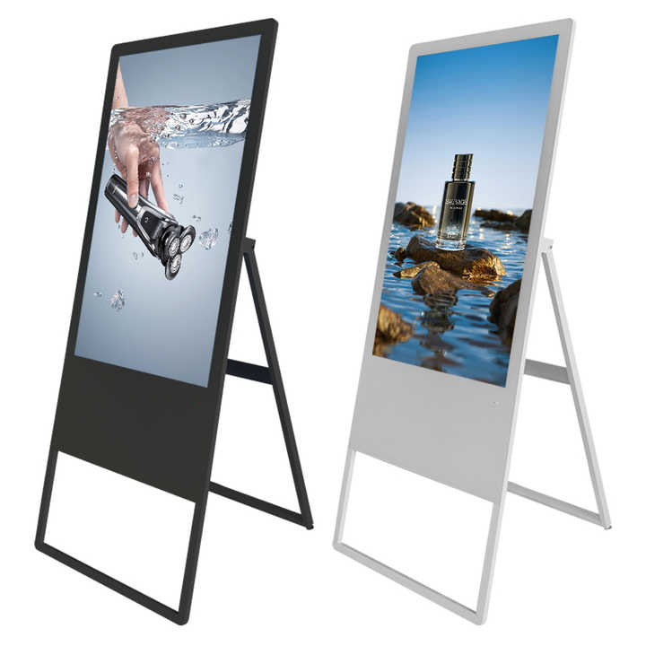 32-Inch Commercial Indoor Metal Vertical LED Digital Signage Floor ...