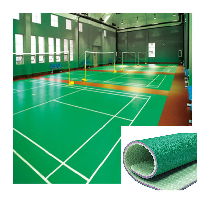 PVC Vinyl Flooring Roll PVC Sports Flooring Basketball Court ...