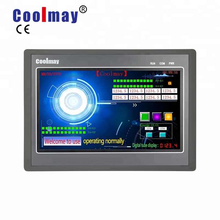 12 Relay Outputs Touch Screen HMI for Industrial Equipment
