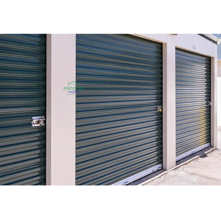 Lift Shutter Door Compact Vertical Structure Modular Storage Unit ...