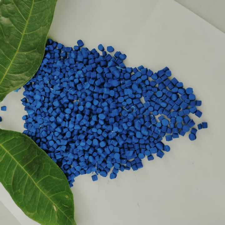 Blue Color HDPE & LDPE Linear Low-Density Polyethylene Masterbatch High ...