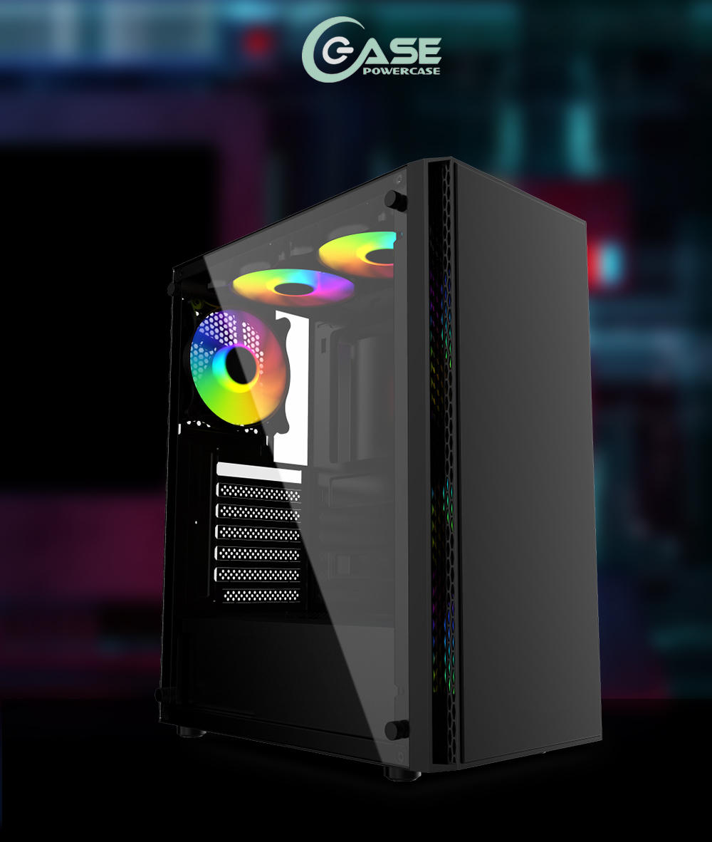 2022 Good Price Mini Atx Anime Desktop Desk Solid Glass Cabinet Gaming ...