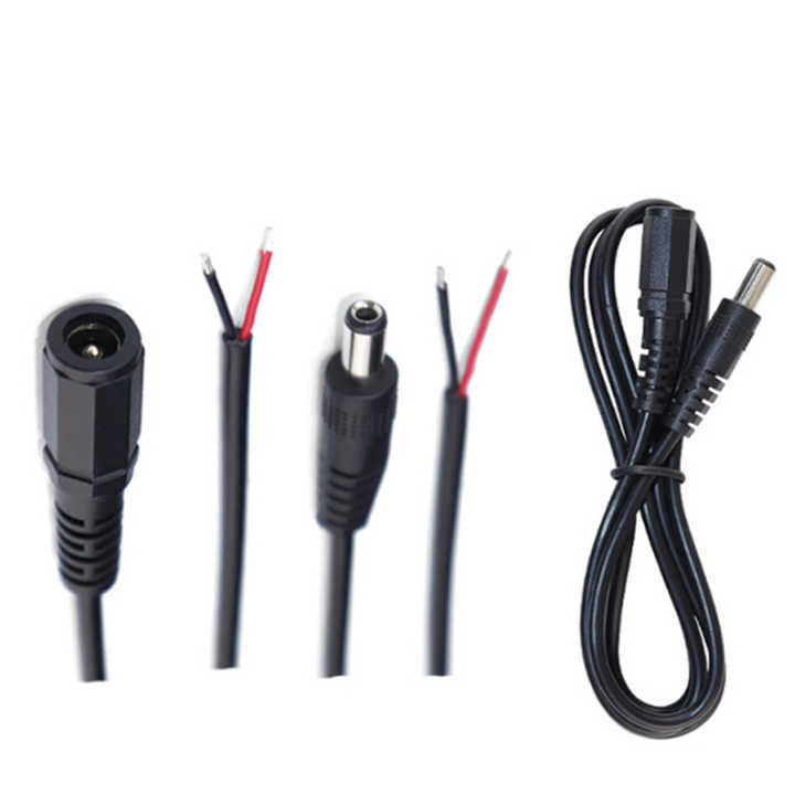 5521 5525 2 Core 12V DC 5.5x2.1mm DC 22AWG extension power cords ...
