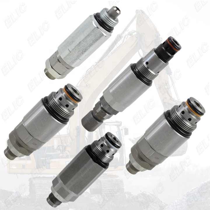 Excavator Main Relief Valve JS110 JS130 JS160 JS180 JS200 JS205 JS220 ...