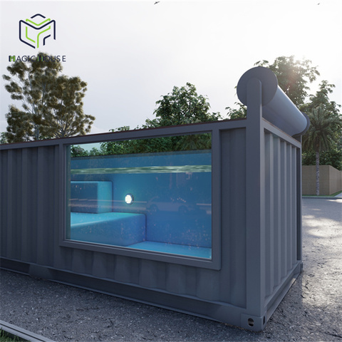 Magic House Customizable 40ft Modified Shipping Container Pool