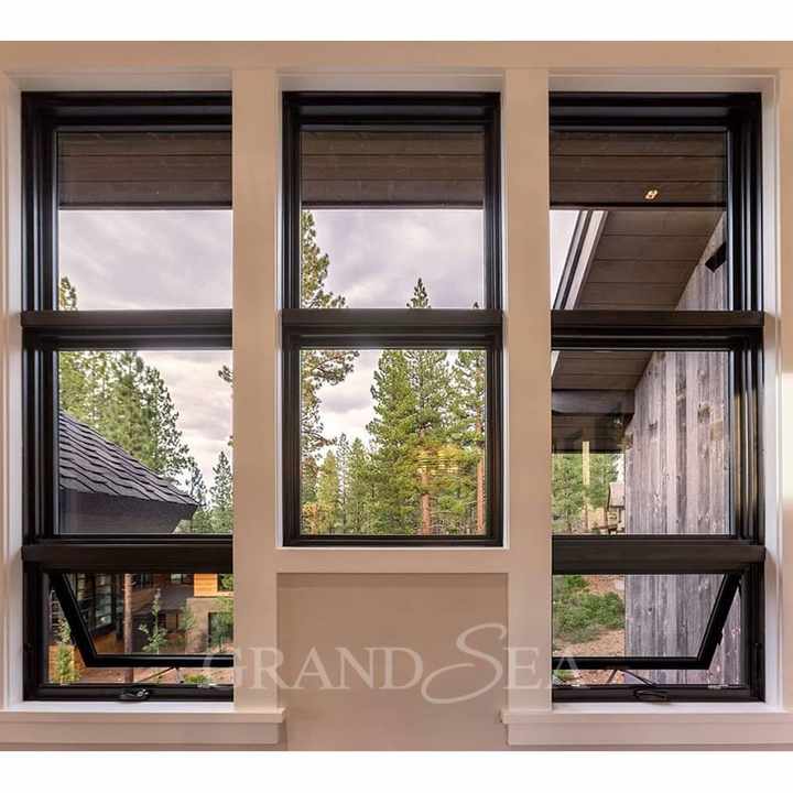 OEM Modern Kitchen Glass Curtain Wall Small Awning Windows Design For ...