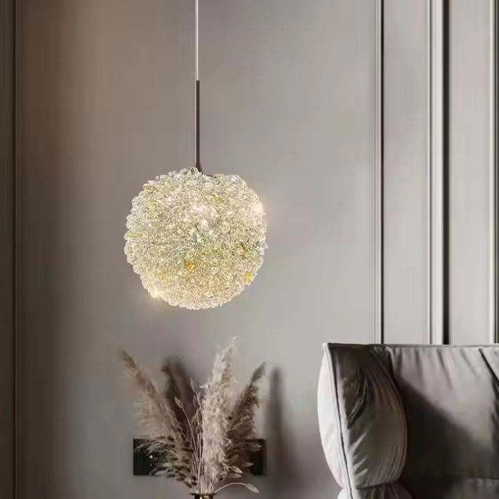 Modern Luxury Crystal LED Chandelier Small LED Ceiling Pendant Light ...