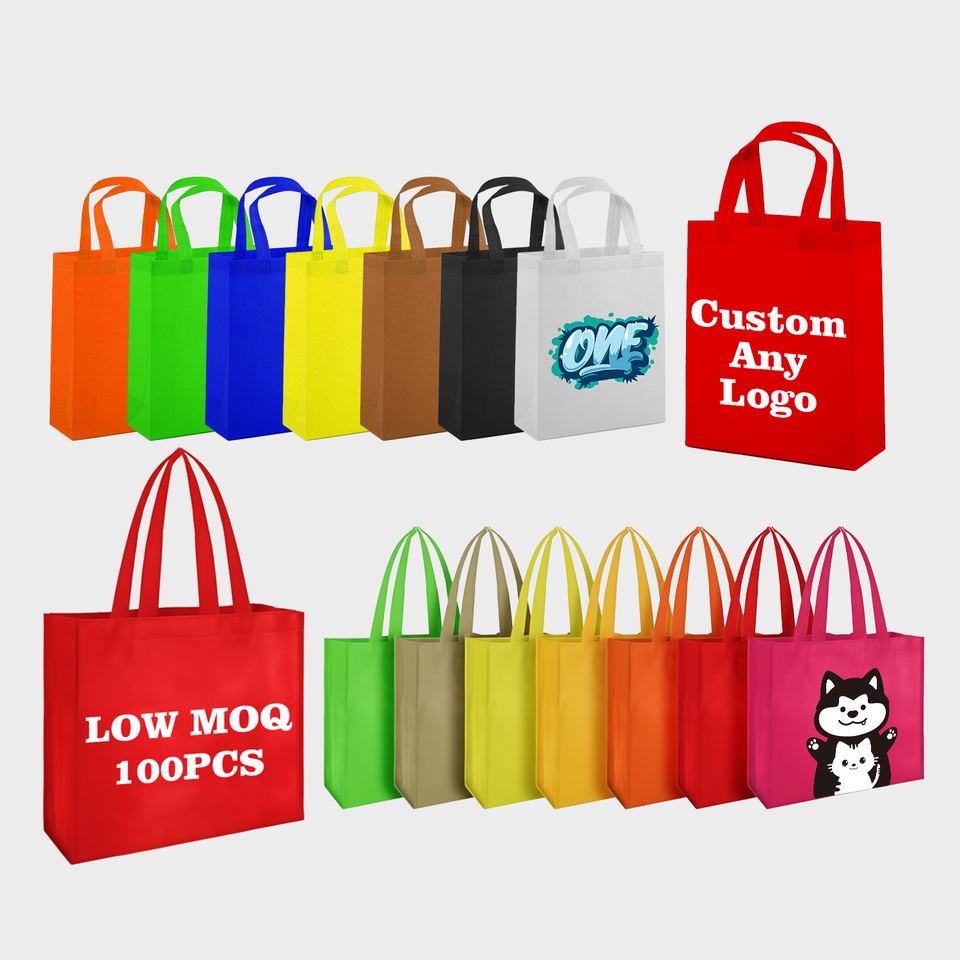 Custom Logo Promotional Eco Friendly Non-Woven Fabric Tote Bags ...