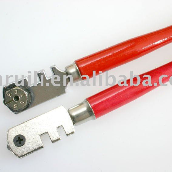 German Style Six-Wheel Glass Cutter Tungsten Carbide Blade Wooden ...