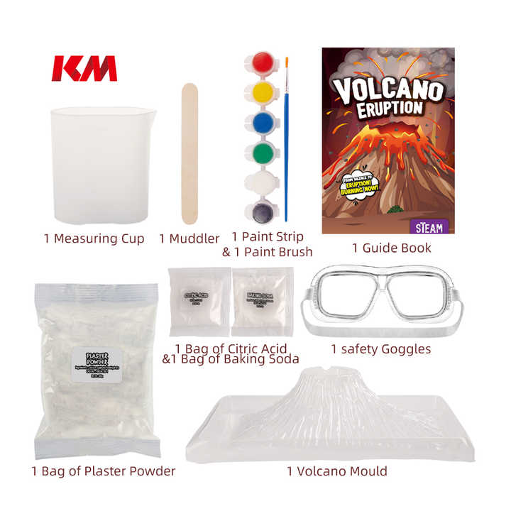 DIY Volcano Eruption Science Kits for Kids - Explore & Learn