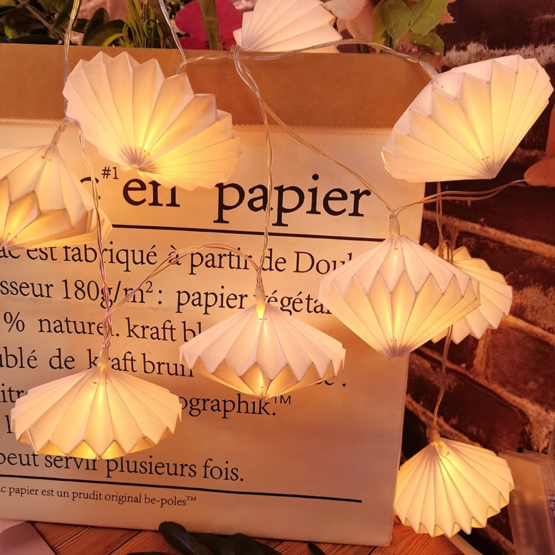 DM22047 Paper lantern led string light-Taizhou Deco-Maker Arts and ...