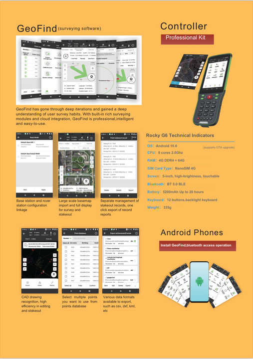 RTK C313 GNSS Receiver: Industrial Grade RTK Antenna for Precise GPS ...
