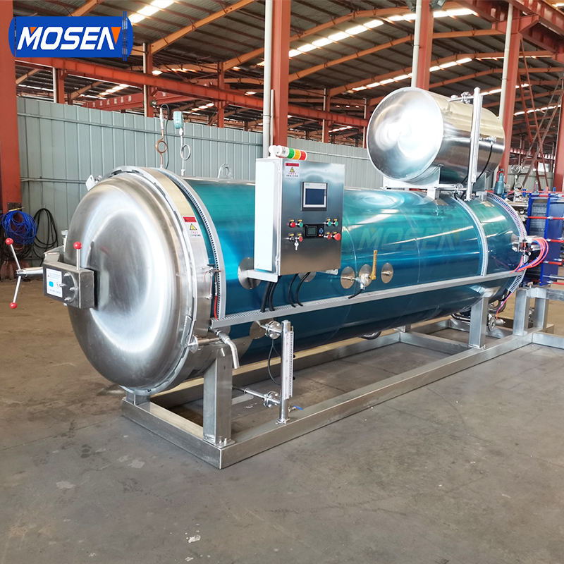 Mosen High Temperature Professional Water Spray Retort Sterilizer Food ...