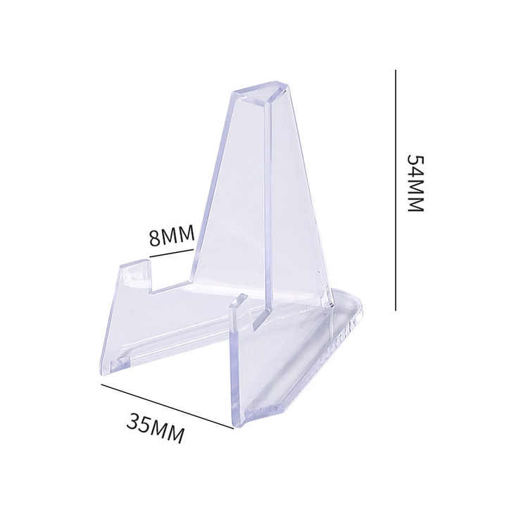 Effective Presentation Card Holder Display Stand with Slabs and Coin ...