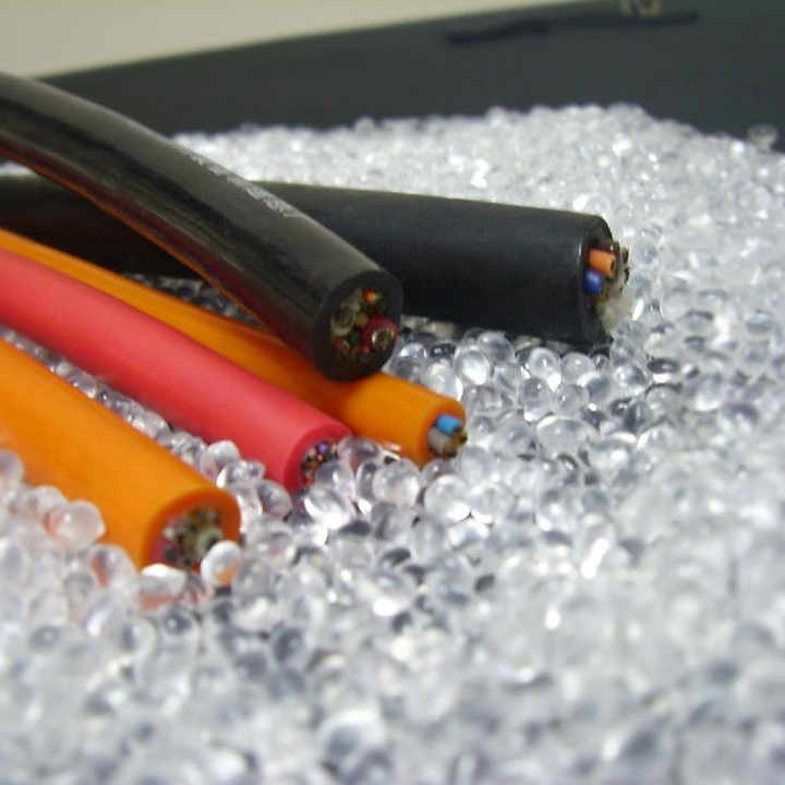 TPE Shore 70A Plastic Granules Thermoplastic Rubber Extrusion Grade ...