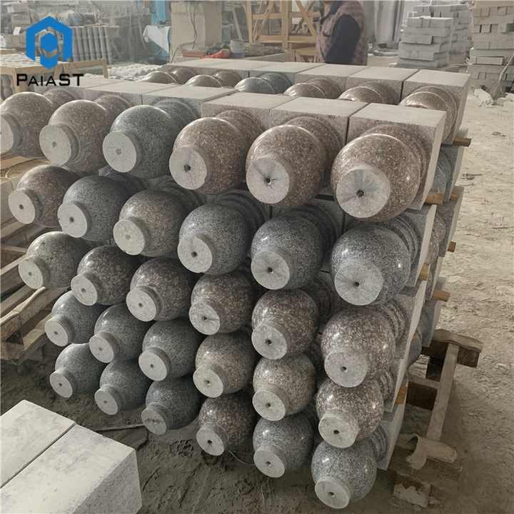 Balcony Outdoor Natural Stone Baluster Railing Granite| Alibaba.com