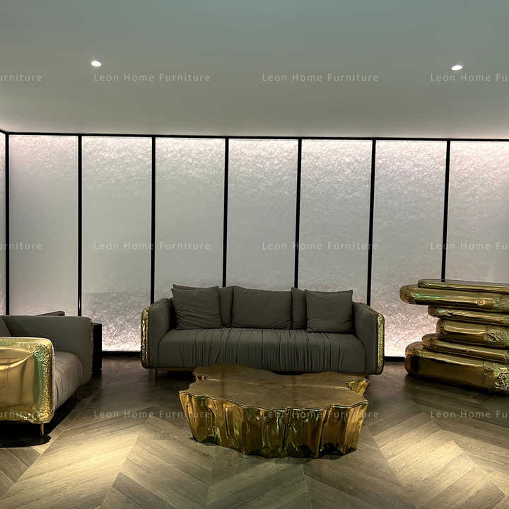 Boca Design Premium Villa Modern Style Light Luxury Sofa