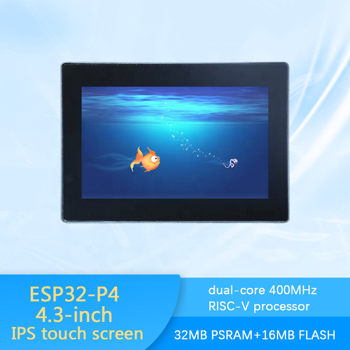 4.3 Inch ESP32-P4 Esp32 Display LCD Touch Screen WT32P4-43S 800X480 Resolution Icd Modules with ...
