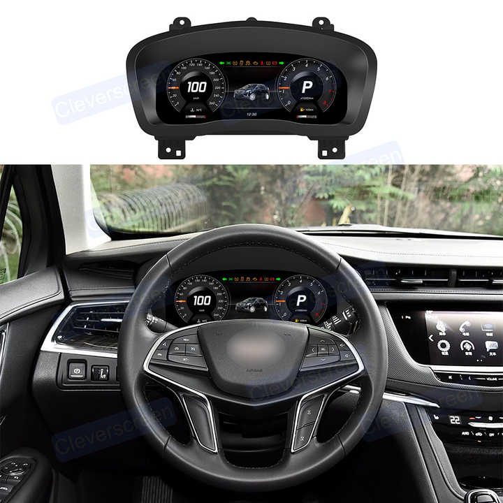 Digital Instrument Cluster for Cadillac XT5 2016-2019 12.3 Inch Digital ...