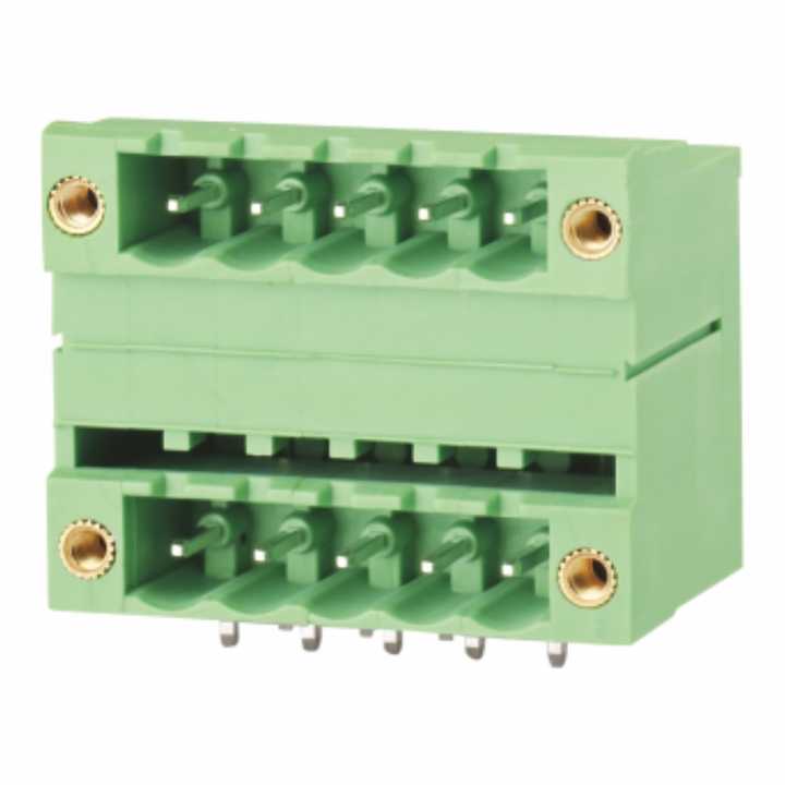 WANJIE Most Popular DOUBLE ROW 90 Degree 5.0mm/5.08mm Pitch Female ...