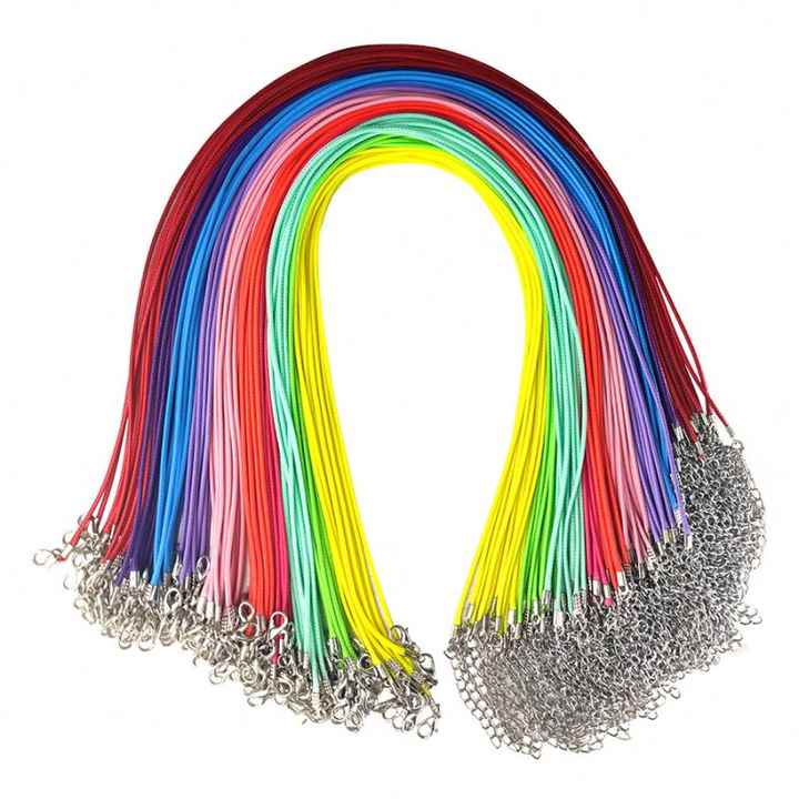 Wholesale Handmade Colorful Cord Chain Korean Style Wax String for DIY ...