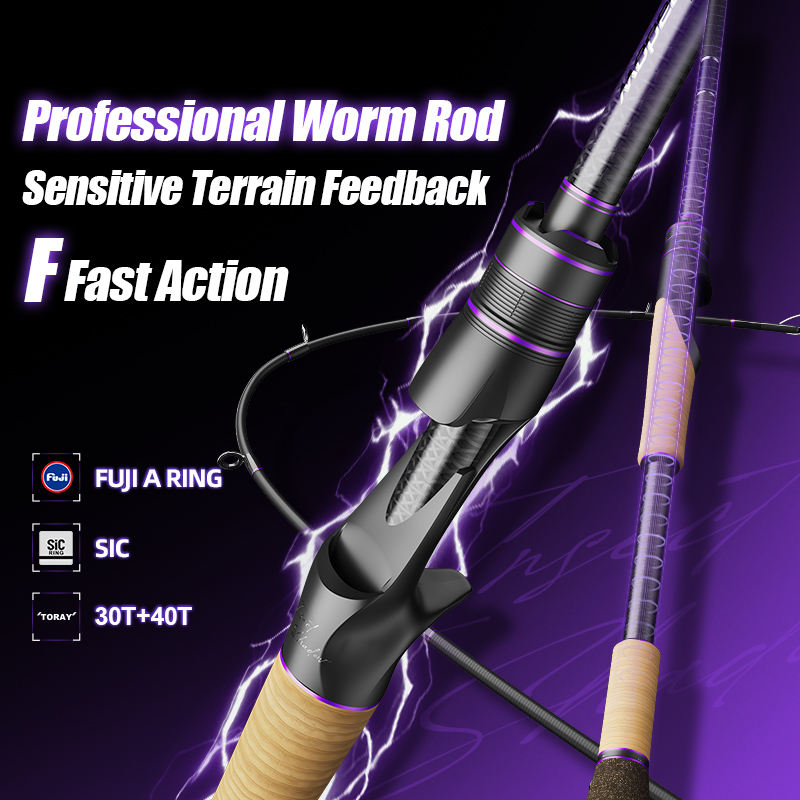 TRY&V SHADOW DRIFT Full Set of FUJI Guides Fast Action 30 T+40 T Carbon ...