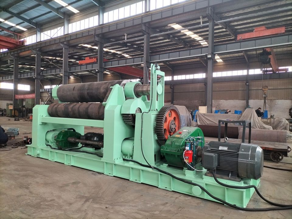 Hydraulic Symmetrical 3 Roller Plate Roller W11 50*2500 for Thick ...