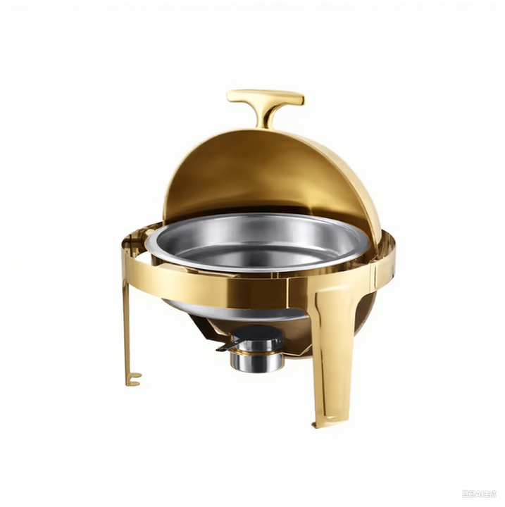 Premium Commercial Hotel Luxury Chafing Dish Buffet Set 6L All-Gold ...