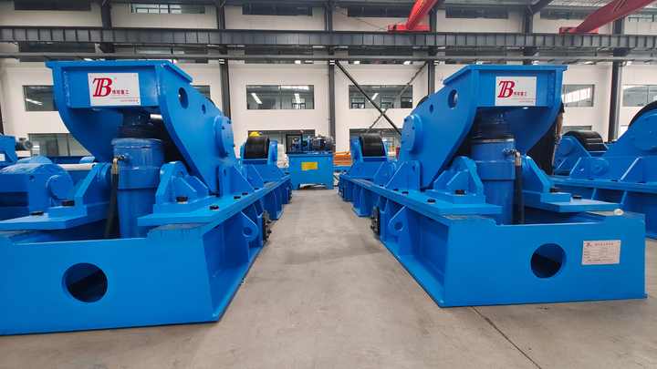 2025 Hydraulic 300ton Heavy Shells Rotator Automatic Control OEM Seam ...