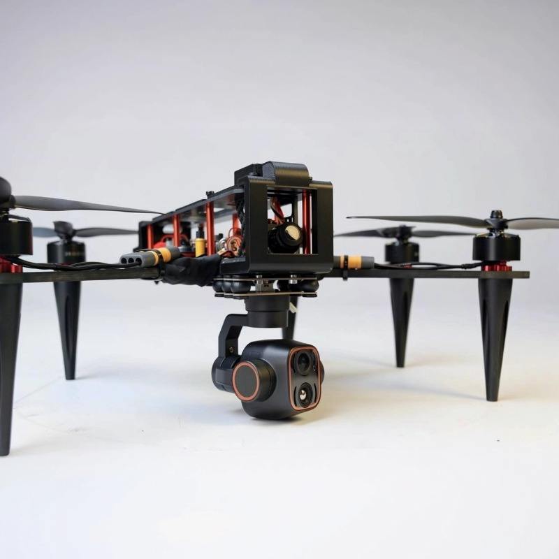 Original 3-Axis Gimbal Camera with Night Vision 2K Resolution Optical ...