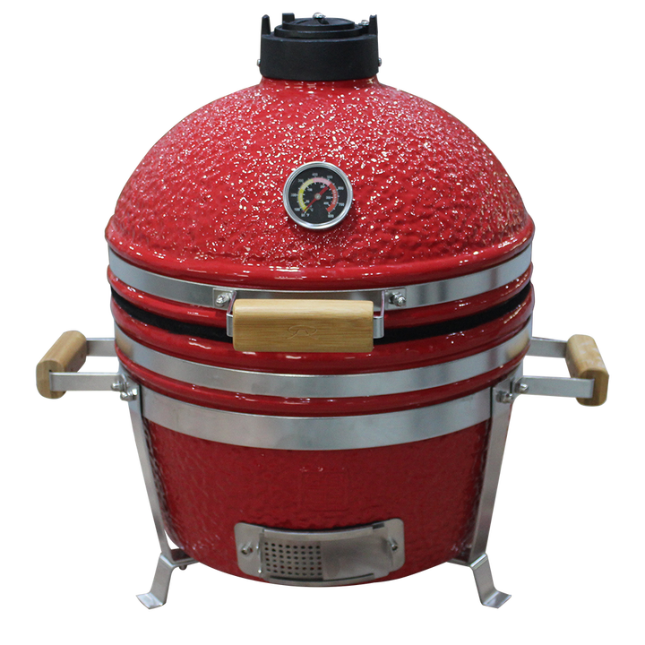 Auplex 16-Inch Electric & Carbon Kamado Outdoor Grill Stove Portable ...