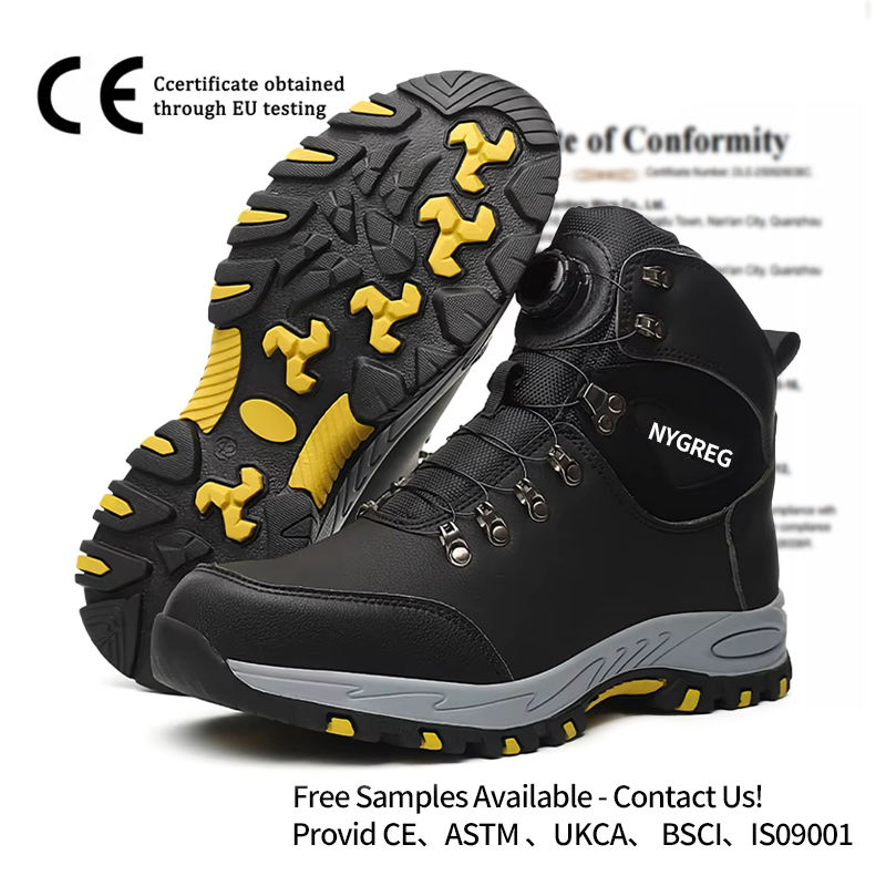 Anti-Slip Low Cut Steel Toe Safety Shoes with Microfiber Leather & Mesh ...