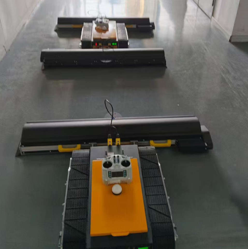 Remote Controlled All Terrain Crawler Robot for Large Scale Solar Panel ...