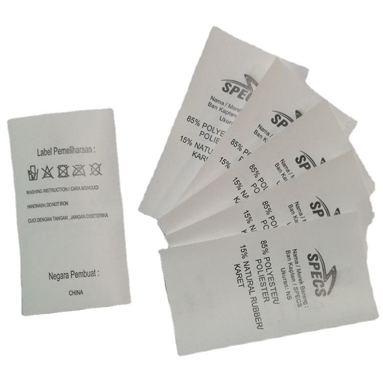 Custom Swimwear Care Labels - Durable & Transparent