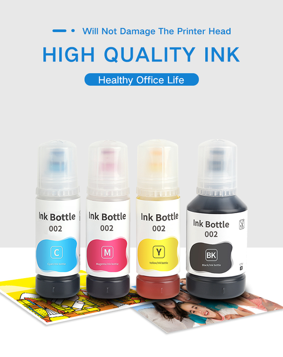 Super Quality Compatible 002 Dye for Ink for Epson L130 L220 L358 L360 ...