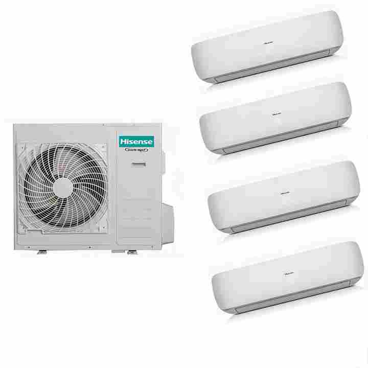 Hisense multiple split air conditioner 2,3,4,5 Zone ductless DC Inverter 2*9000btu 3x9000Btu ...
