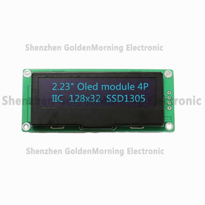 Pantalla OLED IIC I2C, GME12832-25, azul, Mono Color, 2,23 pulgadas, SSD1305, 128x32| Alibaba.com