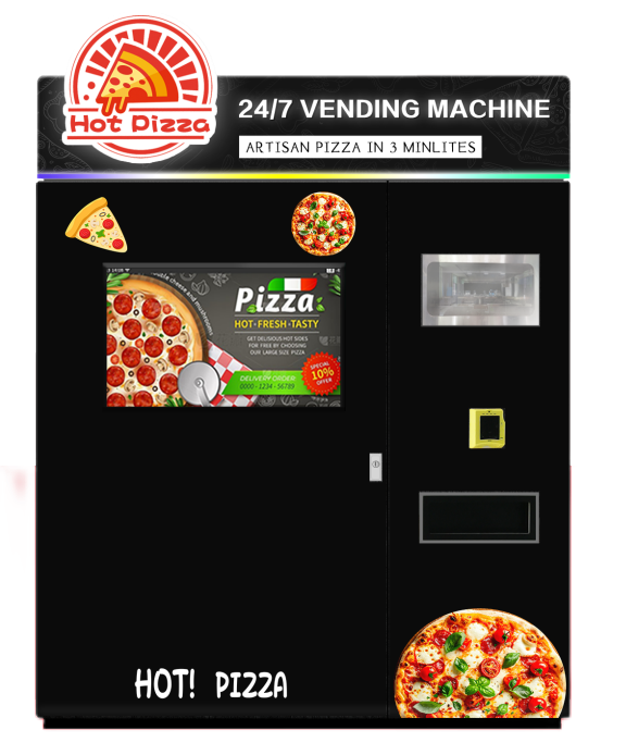 Fully automatic Vending Machine Supplier Pizza Automata Smart Vending ...