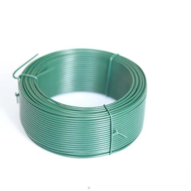 PVC Coated Galvanized Small Coil Wire Great Used for Securing Rebar Tie ...