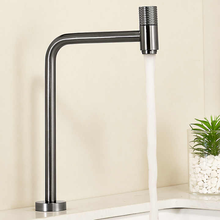 Single-Handle Modern Smart Kitchen Faucet Durable Brass Pressurized ...