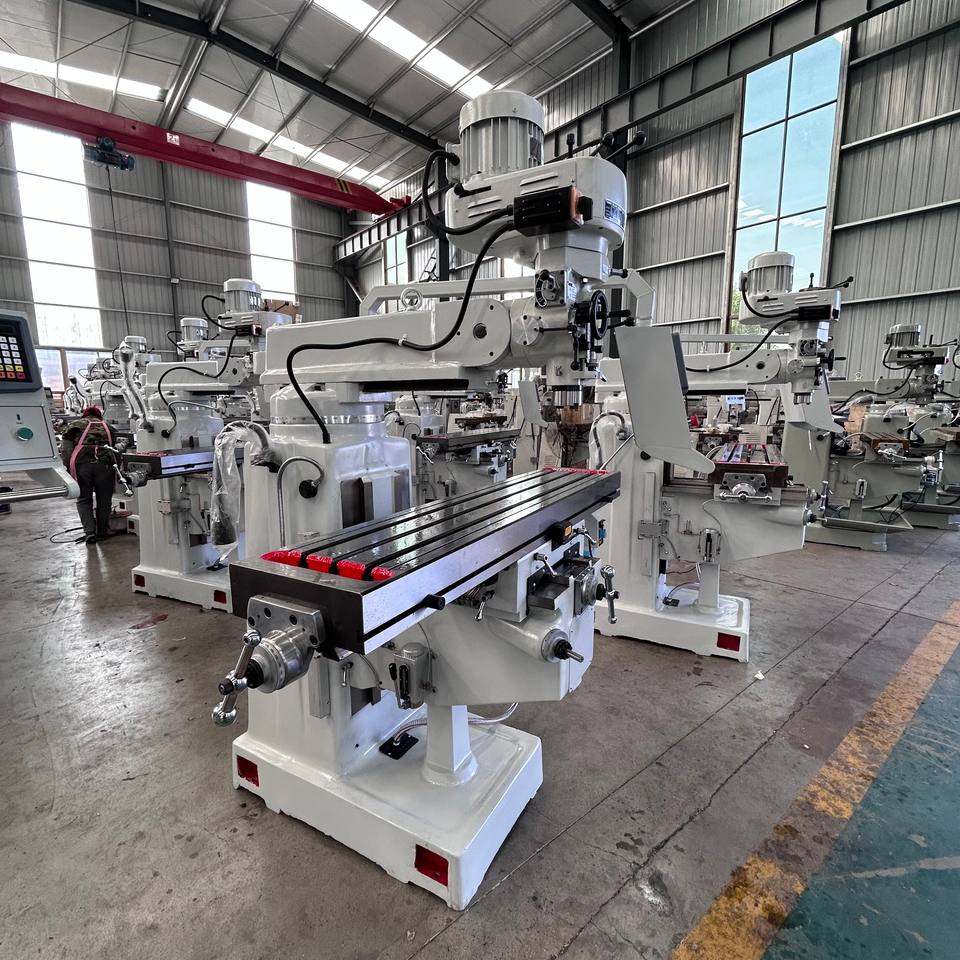 Tunan High Precision 4h Vertical Turret Milling Machine 220V Automatic ...