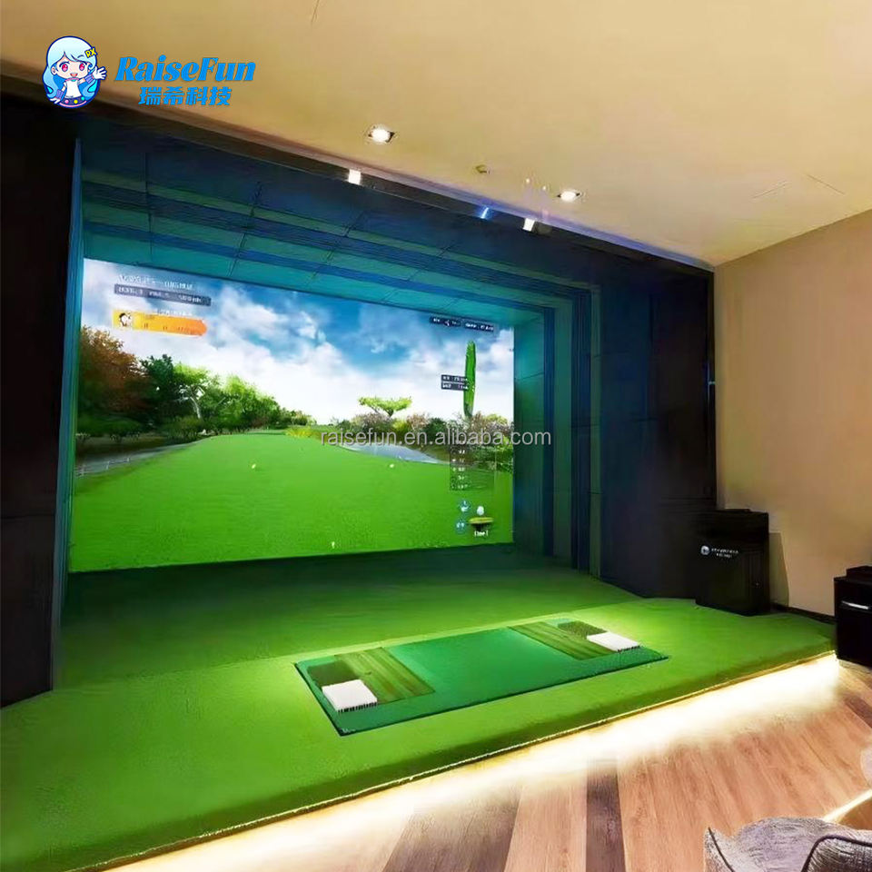 RaiseFun Professional New Trend Golf Simulator Indoor Projection Sports ...